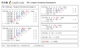 花花酱 LeetCode 300. Longest Increasing Subsequence - Huahua's Tech Road
